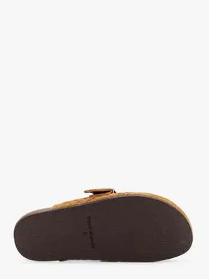 Tory Burch T Monogram Mellow Jacquard Suede Mules