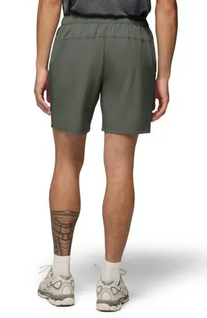 Prana Discovery Trail Drawstring Shorts - Thyme