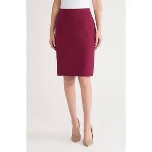 KASPER Slim Fit Skirt - Shiraz