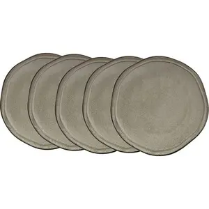 FORTESSA Stōn Set Of 6 Salad Plates - Mist