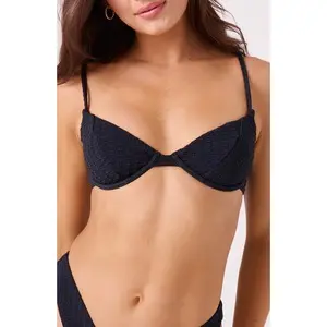 Roxy Haleiwa Underwire Bikini Top - Anthracite