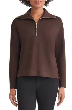 Jones New York Quarter-zip Pullover