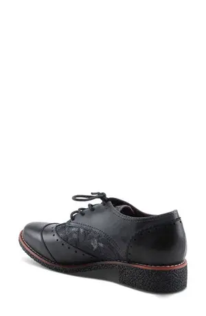 SPRING STEP SHOES Bargiasti Leather Derby - Black Multi