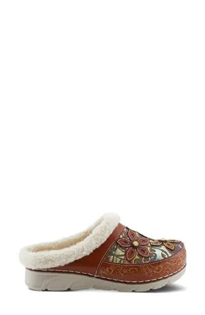 SPRING STEP SHOES Honestela Clogs - Camel Multi