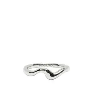 MISSOMA Molten Wave Stacking Ring - Silver