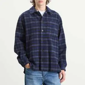 A.p.c. Stanley Check Wool Overshirt