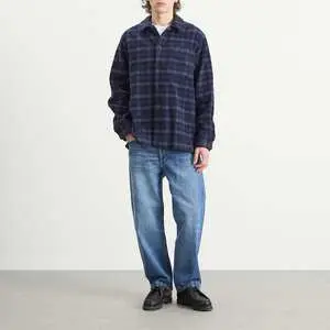 A.p.c. Stanley Check Wool Overshirt