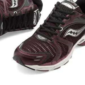 Saucony Progrid Triumph 4 Sneaker - Maroon/black