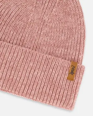 DEUX PAR DEUX Ribbed Knit Beanie