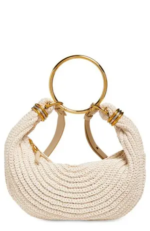 Chloé Small Crochet Hobo Bag - Deep Ivory