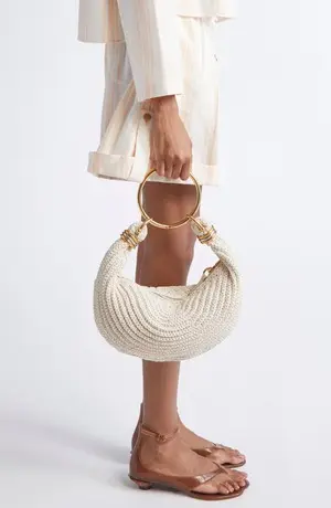Chloé Small Crochet Hobo Bag