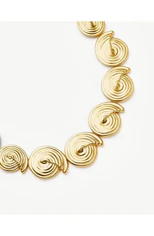 MISSOMA Spiral Statement Necklace