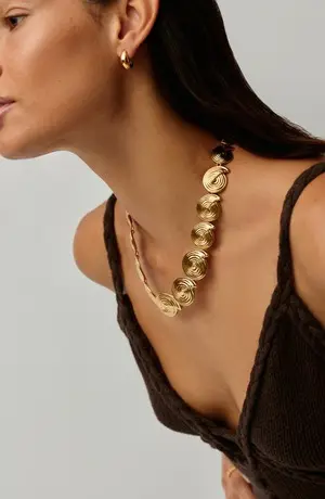 MISSOMA Spiral Statement Necklace