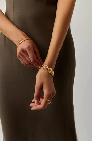 MISSOMA Spiral Statement Bracelet