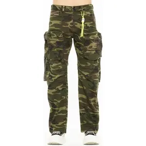 CULT OF INDIVIDUALITY 610 Cargo Straight-leg Jeans - Camo