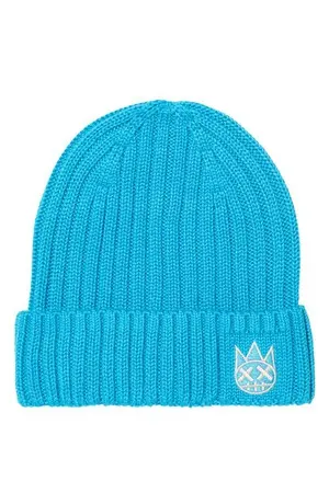 CULT OF INDIVIDUALITY Shimuchan Logo Beanie - Electric Blue