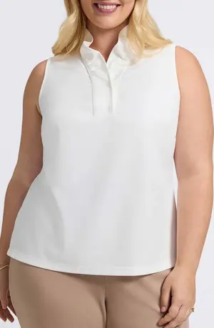 White Crepe Tops for Women