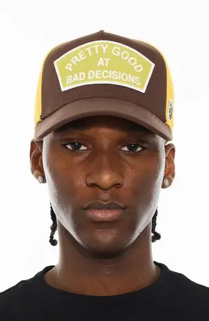 CULT OF INDIVIDUALITY Trucker Hat - Chocolate