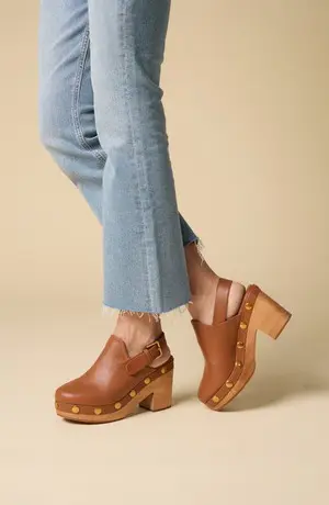 Charlotte Stone Hari Studded Platform Clogs