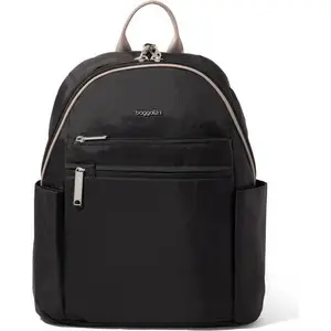 BAGGALLINI Securtex Anti-theft Vacation Backpack - Black/neutral