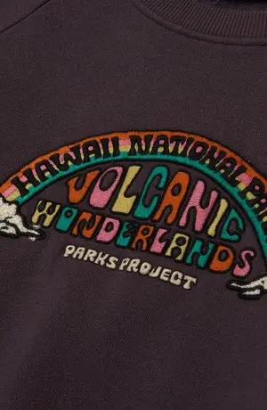 PARKS PROJECT Hawai'i Geological Wonderlands Crewneck Sweatshirt