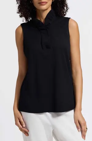 Foxcroft Notch Neck Blouses