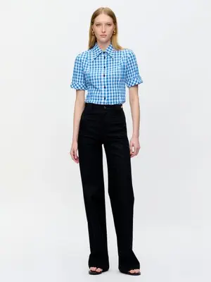 CALLAS MILANO Jody Flared High Rise Trousers - Black