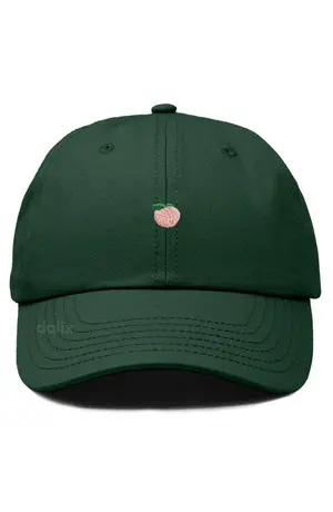 DALIX Dalix Lil Peach Dad Cap Dark Green