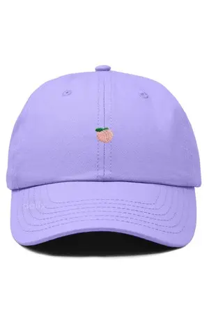 DALIX Dalix Lil Peach Dad Cap Lavender