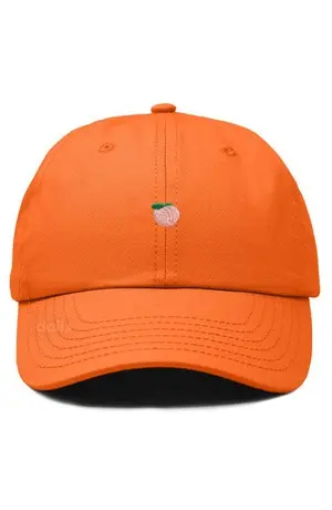 DALIX Dalix Lil Peach Dad Cap Orange