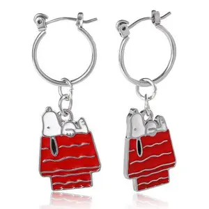 PEANUTS Snoopy Enamel 6-piece Earring Set