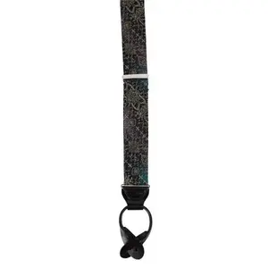 Trafalgar Brocade Silk Button End Novelty Brace - Multiple