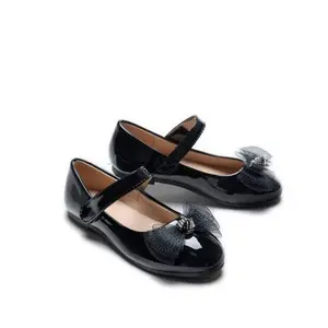 Tulleen Bow Detailing Flats For Women
