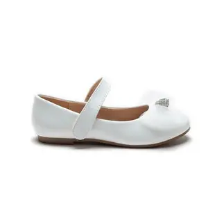 TULLEEN Lucille Bow Flats - White