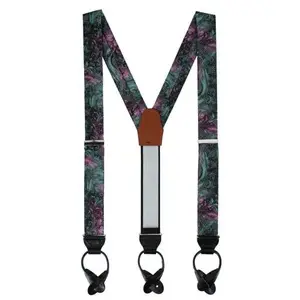 Trafalgar Big And Tall Arcane Storm Button End Novelty Brace - Multiple