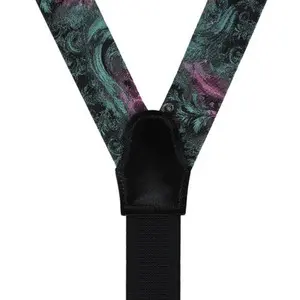 Trafalgar Big And Tall Arcane Storm Button End Novelty Brace - Multiple