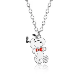 PEANUTS Snoopy & Woodstock Friendship Necklace Set