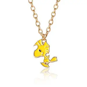 PEANUTS Snoopy & Woodstock Friendship Necklace Set