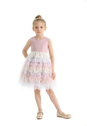 MIMI TUTU Layla Ruffle Dress