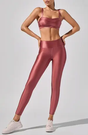 Heroine Sport Celine High Waist Leggings - Rose
