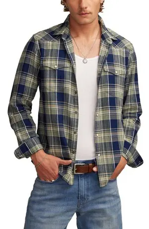 Lucky Brand Cuff Shirts For Men