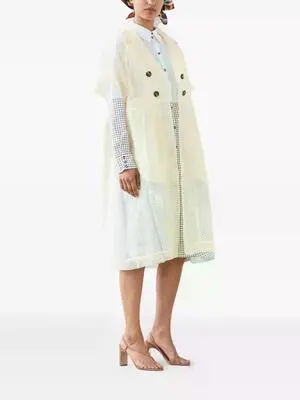 Baum Und Pferdgarten Double-breasted Chiffon Dress