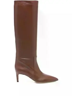 Paris Texas 70mm Leather Knee-high Boots