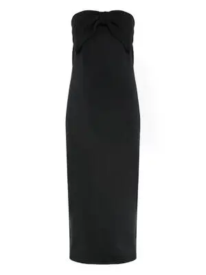 Chloé Bow-detailed Midi Dress