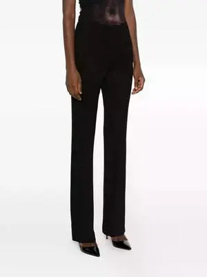 MUGLER Pleated-front Straight-leg Trousers