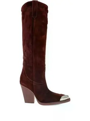 Paris Texas 10mm El Dorado Metallic-toe Boots