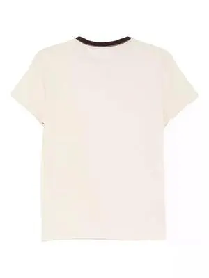 MUGLER Ribbed-trim T-shirt