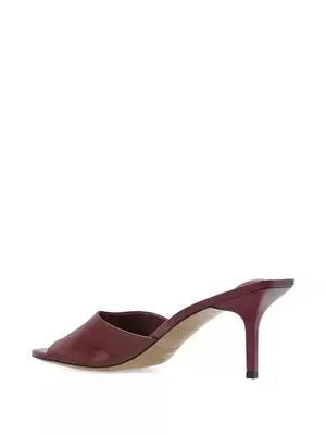 Jacquemus The Cubisto Heeled Mules - Red