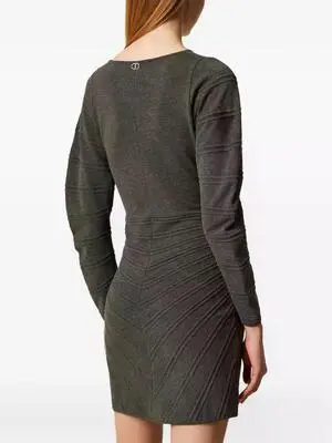 TWINSET Stitch-pattern Knit Dress