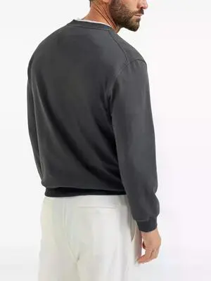 Brunello Cucinelli Graphic Print Sweatshirt - Grey